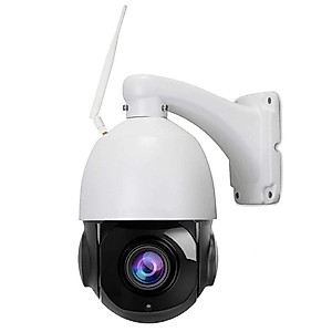 PTZ IP Camera Outdoor, Wireless WiFi Connection, 20X Optical Zoom, Auto Tracking, HD 1080P 2.0 Megapixel, Auto Focus, Human Detect, 328ft Night Vision, SD Card Solution, 2 Way Audio, Security System