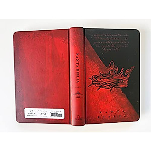 Biblia RVR 1960 letra grande tamaño manual, tapa dura doble corona / Spanish Bib le RVR 1960 Handy Size Large Print Hardcover double crown