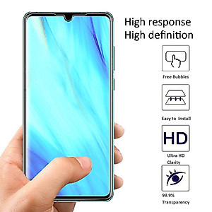 Orzero (3 Pack) Compatible for Huawei P30 Soft TPU Screen Protector, HD Premium Quality Edge to Edge Full Coverage Screen Protector High Definition Anti-Scratch Bubble-Free (Lifetime Replacement)
