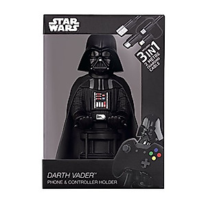Exquisite Gaming Cable Guy - Darth Vader - Controller and Device Holder, 8 in., Multi-colored