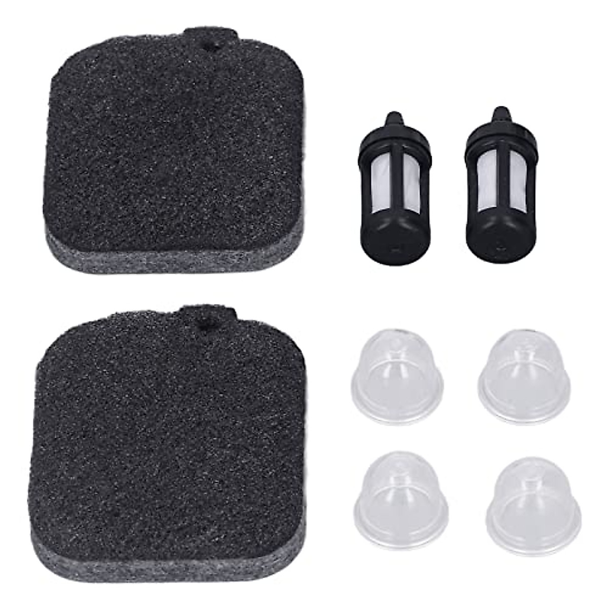 Cosiki Blower Accessories, Air Fuel Filter Primer Bulb Kit High Reliability Easy Installation ABS Sponge for Garden Tool