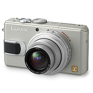Panasonic Lumix DMC-LX1S 8MP Digital Camera with 4x Image Stabilized Optical Zoom (Silver)