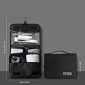Makeup Organizer Case Travel Toiletries Bag Men's Business Trip Dry and Wet Separation Portable Toiletries Kit Supplies Storage Bag Makeup Bag Large Capacity
