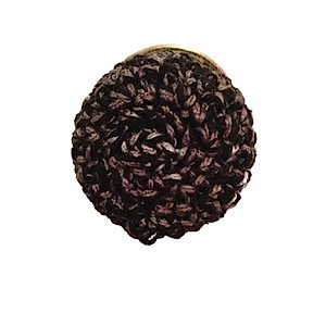 Door Knob Cover Keys Locks Toddler Black Grey Crochet Handmade