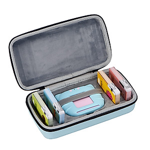 Preschool Audible Talking Flash Cards Electronic Early Education Machine with 112pcs Cards Double-Side Sight Words Learning Resource Interactive Toys Flashcard Toddlers Age 1-6 Years Gift Box (Blue)