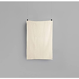 Roros Tweed Designer 100% Norwegian Wool Throw in Many Patterns (Skog in Beige/Natural)