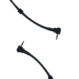 Klykon 2 Wire Covert Acoustic Tube Earpiece Headset PTT MIC for 1 PIN 2.5MM Motorola Talkabout Walkie Talkie 2 Way Radio MD200TPR MH230R MR350R MS350R MT350R MG160A MH230TPR