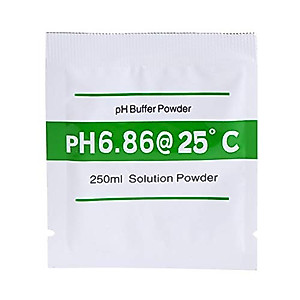 Nynelly 12pcs pH Meter Buffer Solution Powder for Precise and Easy for Precise pH Calibration Powder Solution,4.01pH,6.86pH and 9.18pH