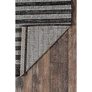 Novogratz by Momeni Villa Cavallo Indoor Rug, 6'7" X 9'6", Charcoal
