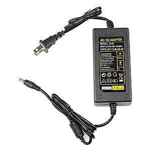 AC 100V~240V to DC 24V 3A Power Adapter Supply 5.5x2.5mm (Also fit 5.5x2.1mm) Output