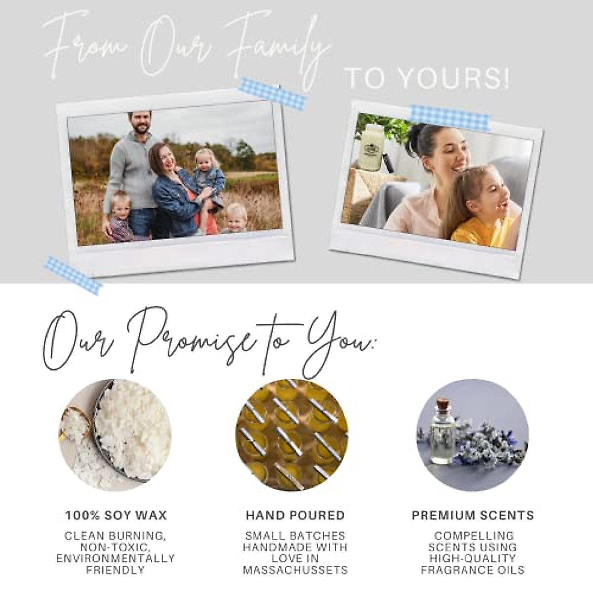 Nika's Home Fresh Linen Soy Candle 12oz Mason Jar Non-Toxic Natural White Soy Handmade, Long Burning 50-60 Hours Highly Scented All Natural, Clean Burning Candle Gift Décor