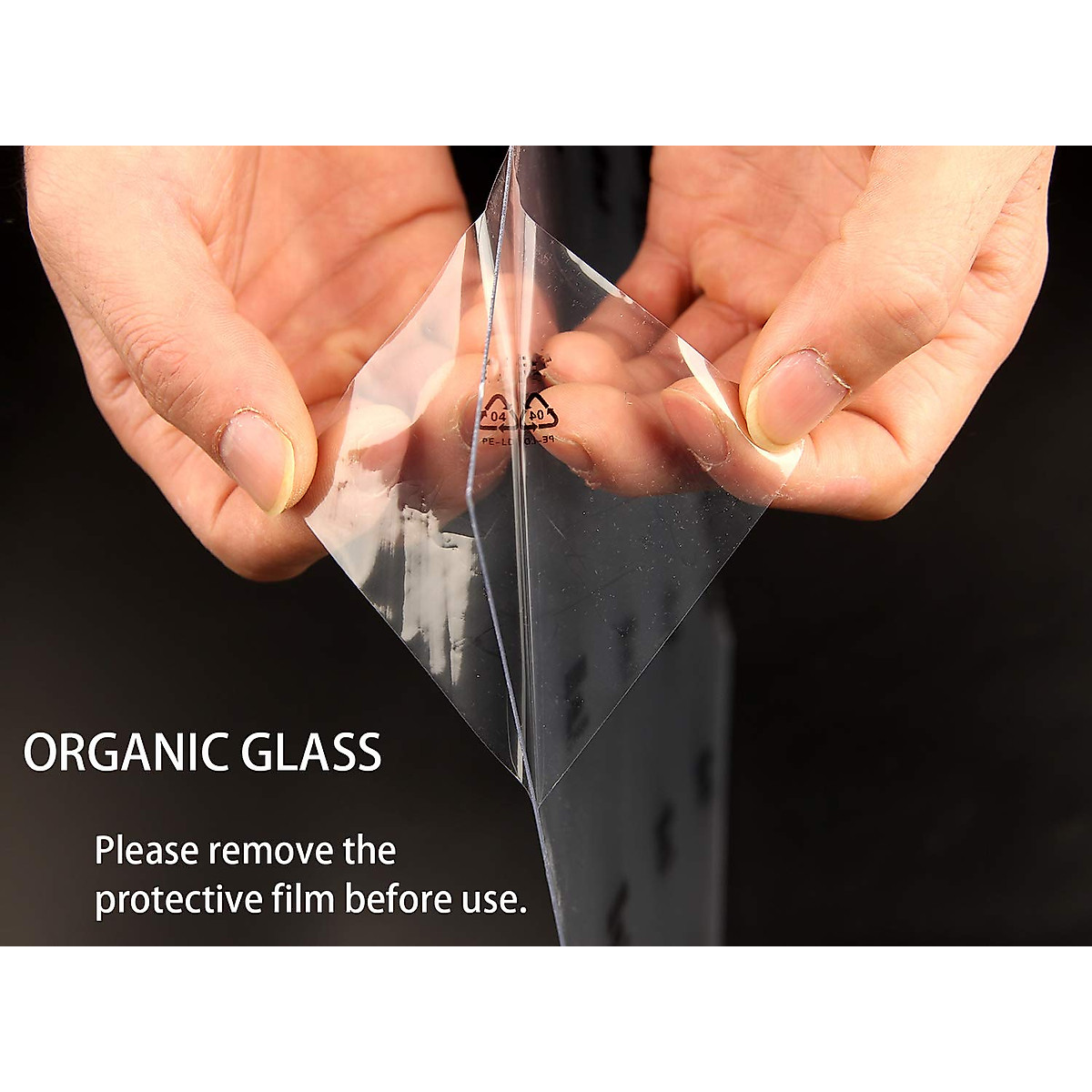 Mxtallup 40x40 Diamond Painting Frames Picture Wood,Display Pictures16x16 Inch/ 40x40 cm with Mat or 18x18 Inch/45x45cm Without Mat, Diamond Embroidery Photo Frame Diamond Art frames Black (TK007)