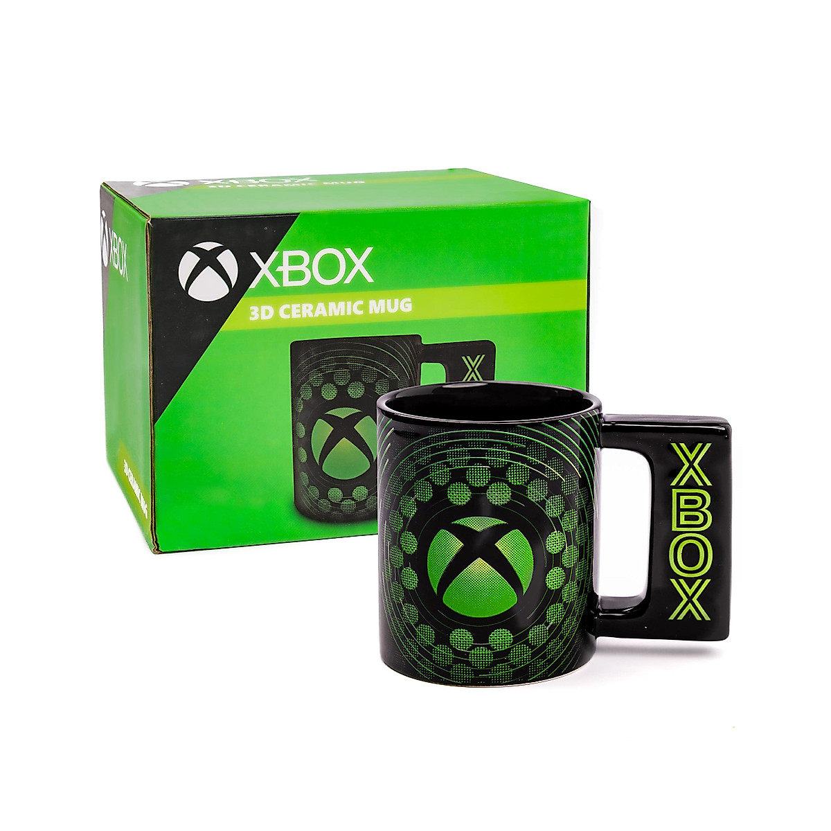 Xbox Mug Game Console Logo Handle 16oz Cup Gaming Merchandise One Size