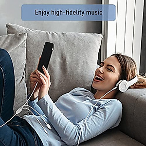 3in1 Car AUX Cable, 3.5mm HiFi Headset Audio Cord Car Stereo Aux Cable Compatible with All Kinds of Phone, Pad, Tablet, PC, Laptop, MP3 to Work with Car Stereo, Headset, Speaker, Length 3.93Ft