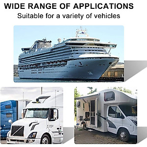 Car Door Rubber Seal Strip with Side Bulb, 40 Feet PVC Bulb Trim with EPDM Automotive Rubber Weather Stripping for Cars, Boats, Trucks, RVs, and Home Applications