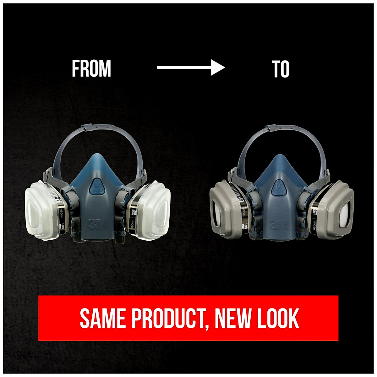 3M Professional Paint Respirator, Medium, N95, 7512PA1-A