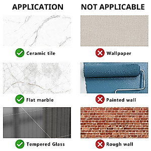 KATASKI 2 Pack Acrylic Bathroom Shelf, Acrylic Shower Shelf, Wall Mounted Clear Floating Corner Shelf, Tile Wall Shower Storage Organizer