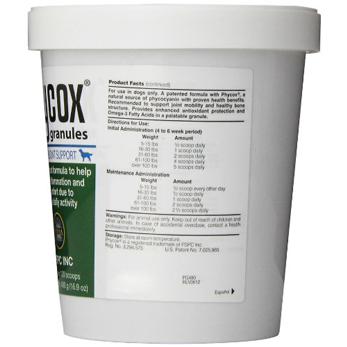 Phycox Granules Canine Joint Support - 16.9 oz