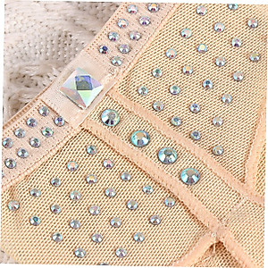 VICASKY Set Dance Pads Girls Undies For Belly Sole Gymnastics S- Palm Forefoot Pad Section - Ballet Practice Toe Thong Women Rhinestone Foot Diamond Shoes Half Size Thongs S Paws Lyrical