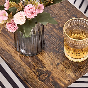 HOMCENES Printer Stand, Industrial Printer Table Rack, Mobile Printer Cart with Adjustable Feet Under Desk, Desktop Organizer Table, Sturdy Little Printer Desk, for Printer, Scanner, Fax, Home Office