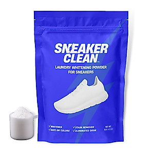 Sneaker Cleaner Kit, Shoe Cleaner for White & Colored Sneakers, Stain Remover, Deodorizer Powder, Washing Machine Safe, Shoe Cleaning Kit for Sneakers (1 Lbs)