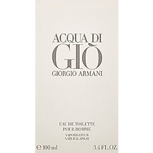 GIORGIO ARMANI Acqua Di Gio Men Eau-de-toilette, 3.4-Fluid Ounce