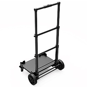 OUPES Hand Truck Sturdy Roll Cart for Mega 1, Mega 2, 2400w Power Station, to Make Easy Moving, Easier Telescopic Handle and Go Anywhere Wheels, Also Use with1800w/1200w Power Stations
