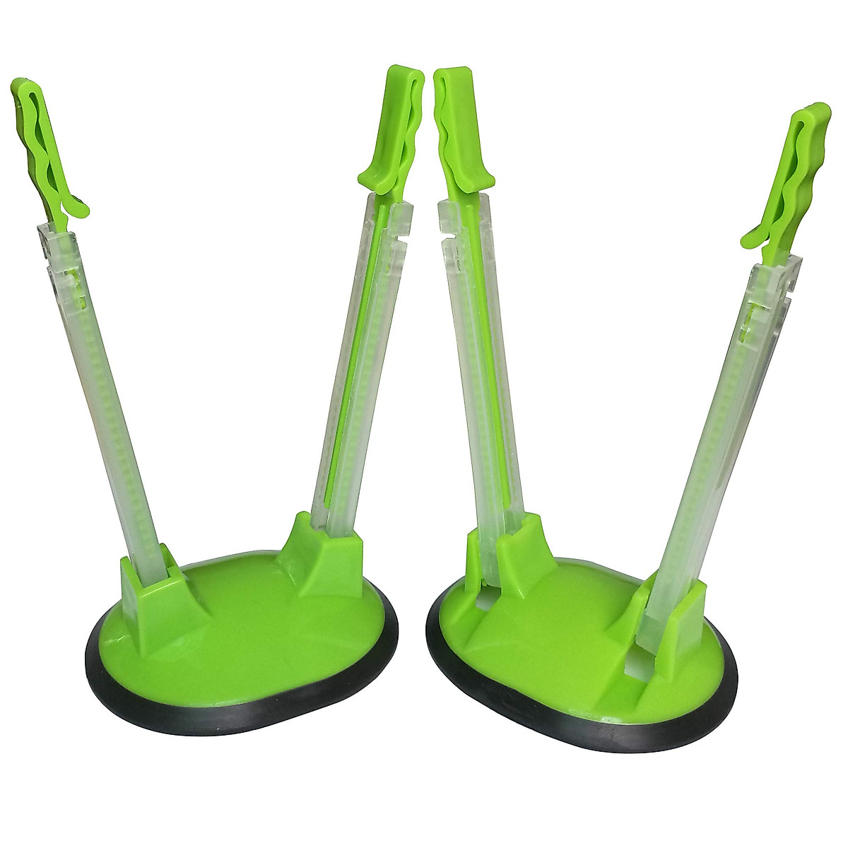 Baggy Rack - (2 Pack) Sandwich Bag Racks, Clip Food Storage Bags Onto Holder, Best Opener for Freezer & Storage Baggie - Ideal Plastic Kitchen Gadget, No Hassle Cooking Solutions For a Clean Pour