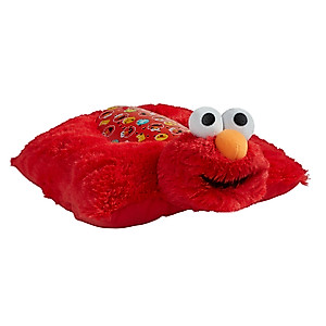 Pillow Pets Elmo Sleeptime Lite - Sesame Street Plush,Red, 14.00" x 9.00" x 8.00"