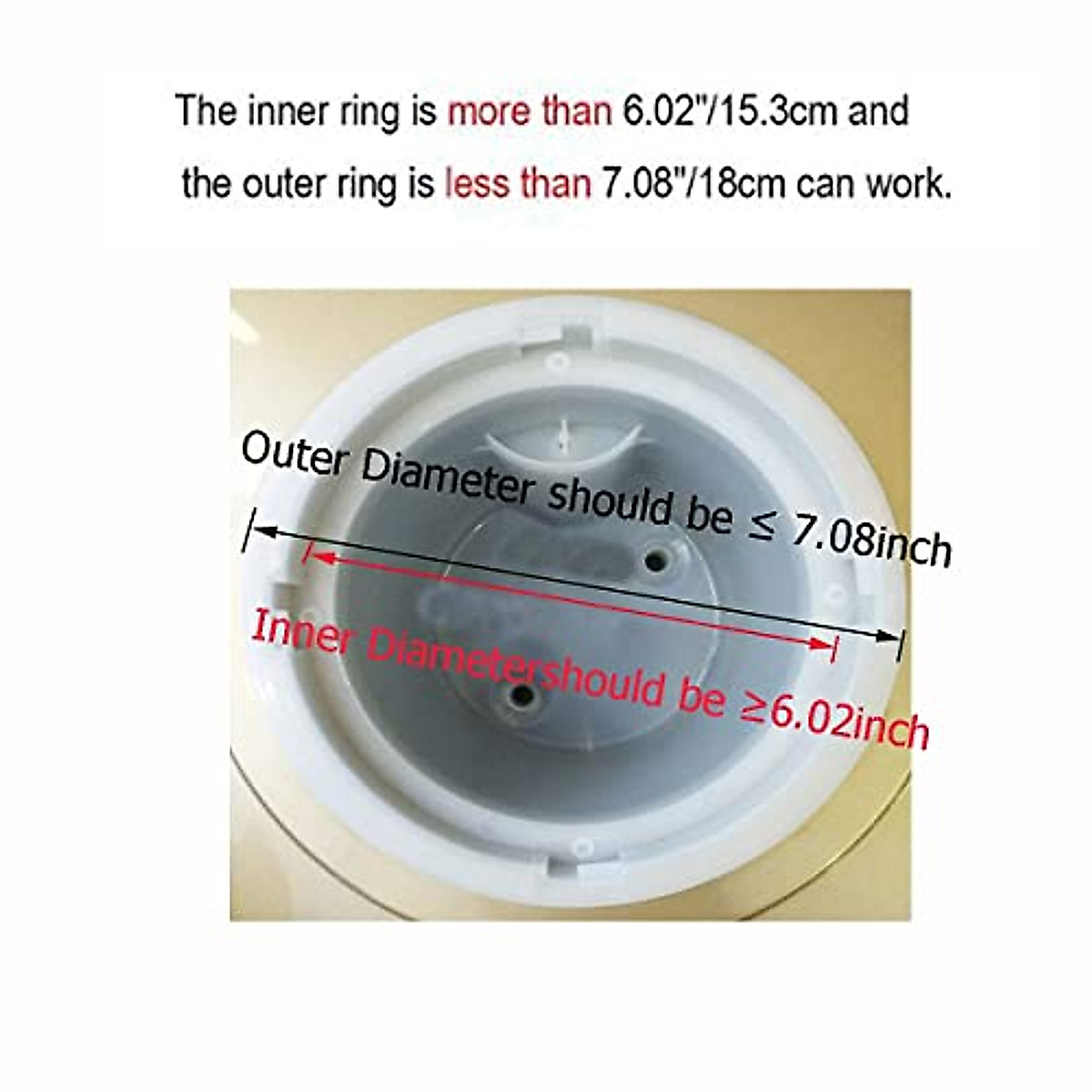 Water Cooler Replacement Parts Water Dispenser Smart Seat Water Guard Assembly