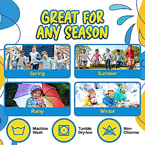 Debra Weitzner 6 Pairs Warm Fuzzy Socks for Kids with Grippers - Non Skid Slipper Socks for Toddlers - Dark Two Tone 6-10 Yr