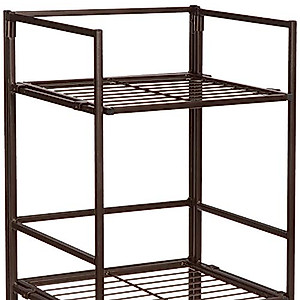 Amazon Basics 4-Tier Iron Tower Shelf