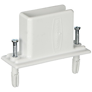 Rubbermaid Direct Mount Non-Adjustable Closet System, Closet Organizer Tool, White