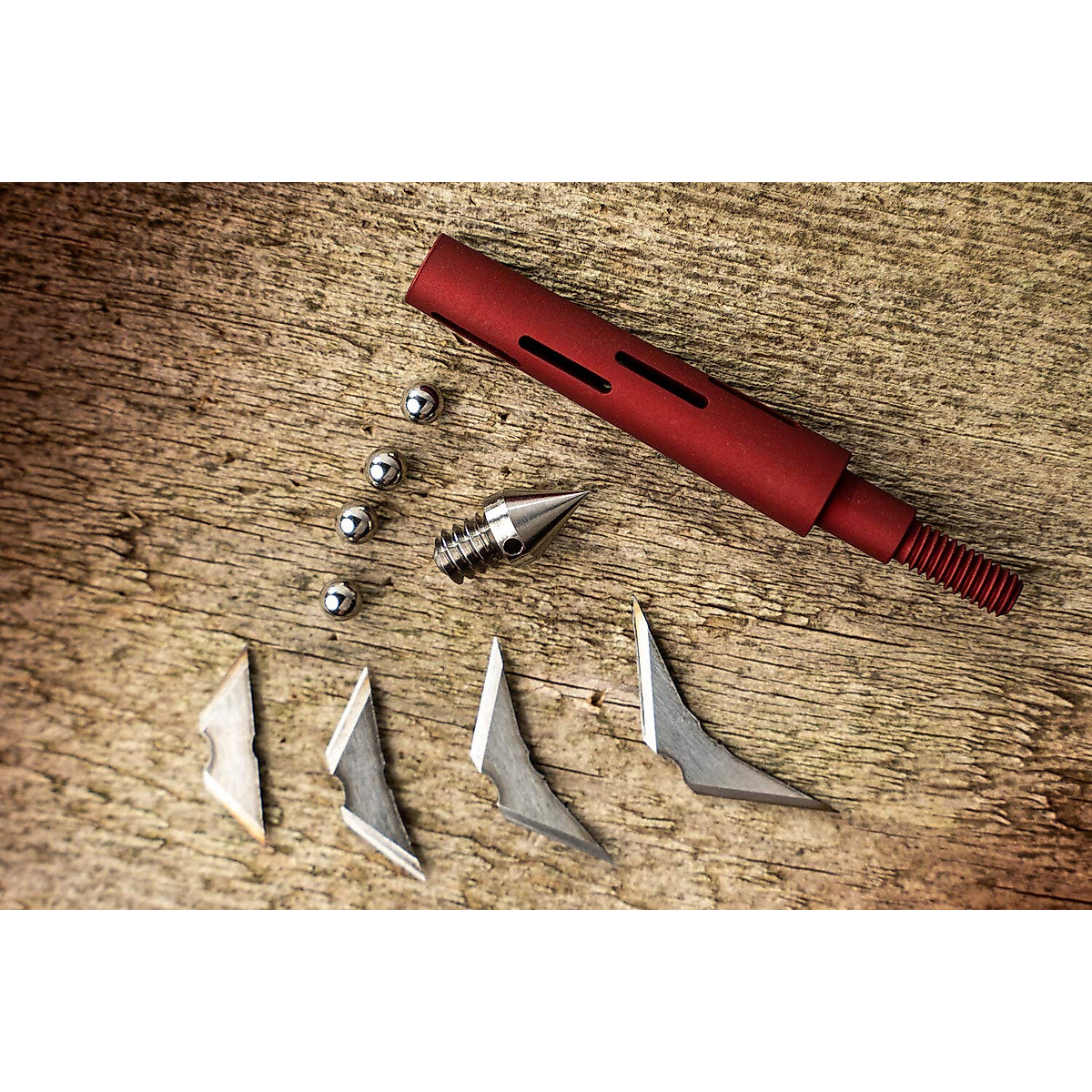 Crown Broadheads by Thorn - 100/125 Grain Broadheads for Crossbow/Compound Bow (100 Grain, Crossbow)