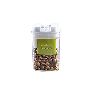 ORGANIX Airtight Food Storage Containers, 7 PC Plastic Storage Container with Lids | BPA Free | Labels & Pen Set, Pantry & Kitchen Storage Containers for Flour, Dry Food, Pasta & Cereal