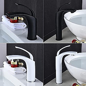 ZHANGYUEFEIFZ Bathroom Sink Faucet Sink Faucet Bathroom Basin Faucet Solid Brass Sink Faucet Hot and Cold Single Lever Countertop Toilet Faucet (Color : Style 22)