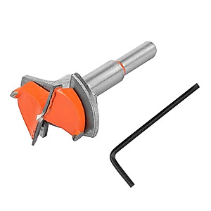 Forstner Drill Bits Wood Hole Saw Bits 35mm Steel Boring Positioning Drill Bit Wood Hole Saw for Cupboard Cabinet Hinge