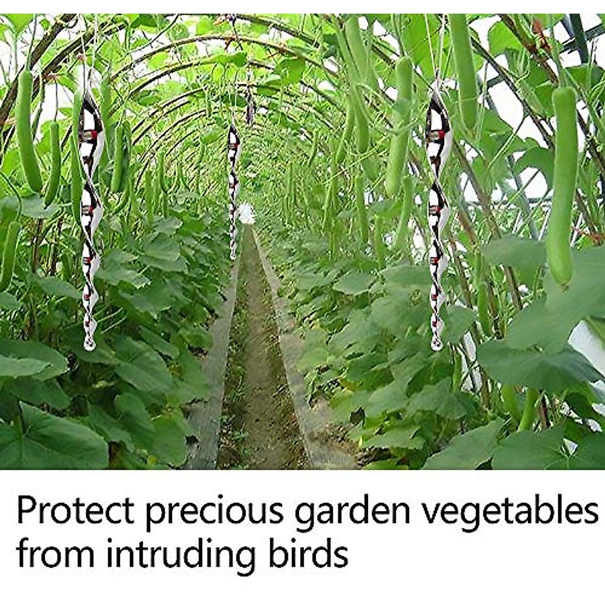 Home-X Extra Long Bird Deterrent Reflective Scare Rods -Ornaments ...