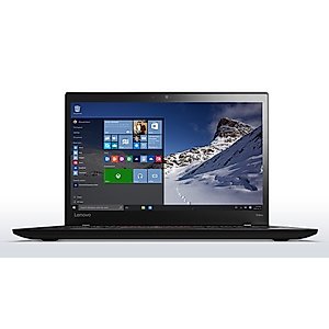 Lenovo Thinkpad T460s 14 inch FHD Business Laptop, 14" Full HD (1920 x 1080) IPS Display, Intel Core i7-6600U (Up to 3.4GHz) Processor, 12GB DDR4 SDRAM, 256GB SSD, Bluetooth, Webcam, Windows 10 pro