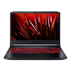 acer Nitro 5 Gaming Laptop 15.6" FHD 144Hz IPS (Intel i7-11800H 8-Core, 16GB RAM, 2TB PCIe SSD, GeForce RTX 3050 Ti 4GB, Backlit KYB, WiFi 6, Win 11 Pro) with Dockztorm Dock