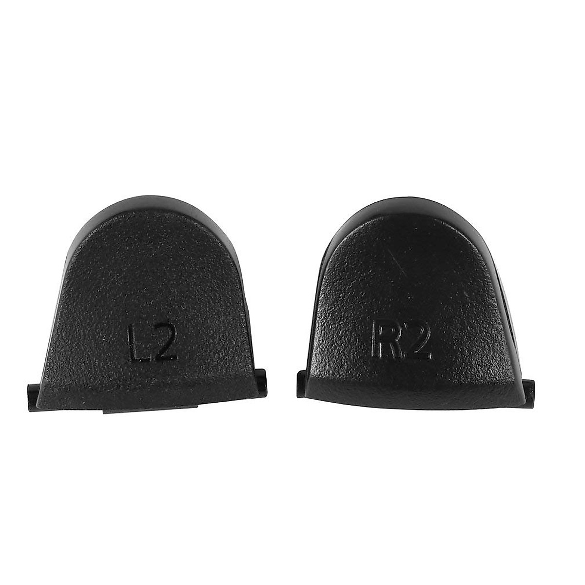 R2 R1 L2 L1 Replacement Trigger Buttons + Springs Replacement for Sony PS4 JDM 001 011 V1 Fat Controller Black