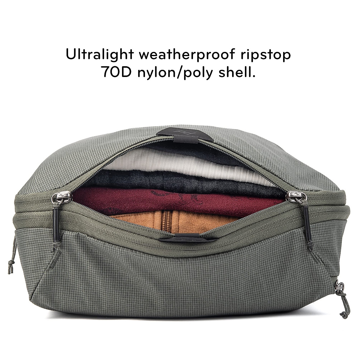 Peak Design Packing Cube Medium for Quick and Efficient packing (Sage)