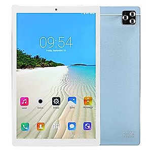 Jectse 10.1 Inch Tablet, 4GB RAM 64GB ROM 10 Core Tablet with 8MP 13MP Camera, 8000mAh 2.4G 5G WiFi Tablet Computer for 11, Blue