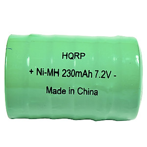 HQRP Battery Compatible with Siemens Medical System SERVOX, Unipower B10415 Acoustic Infant Stimulator, Emmerich 2023-C23, Romet Electro-Larynxes Digital Electronic Speech Device