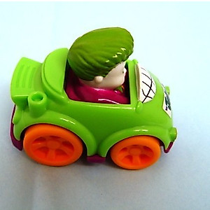 Fisher Price Little People Wheelies Joker Replacement Car for Race and Chase Batcave