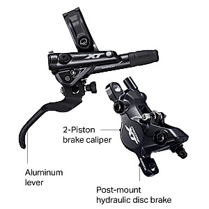 SHIMANO Xt Br-M8100 Disc Brake Black, Right/Rear