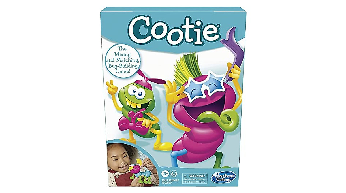 Hasbro Cootie Bug-Building Game for Kids Ages 3+ | Fun & Creative