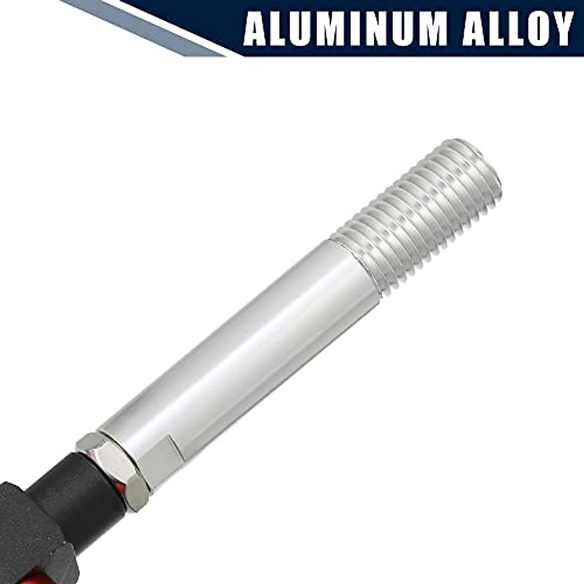 X AUTOHAUX Red Aluminum Alloy Round Front Rear Bumper Trailer Ring Eye Towing Tow Hook Screw for Hyundai Veloster 2012-2017