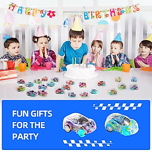 Benzem 50 Pcs Mini Pull Back Cars Set, Pull Back Racing Vehicles for Kids Toddlers, Bulk Toys Party Favors Treasure Box, Classroom Prizes, Pinata Fillers,Goodie Bag Stuffers for Boys Girls