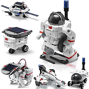 STEM Toys Projects for Kids Age 8-12 Science Kits Solar Robot Space Toys Gifts for 8-14 Year Old Boys Girls DIY Building Experiments Robots for Teenage Kids Ages 8 9 10 11 12 Birthday Gifts Christmas